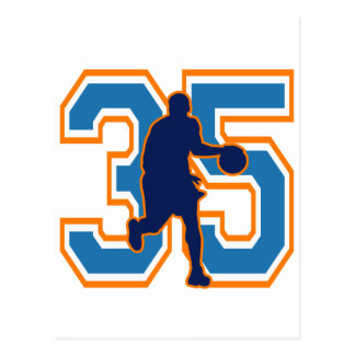 Basketball Player Number 35 Gifts - T-Shirts, Art, Posters & Other Gift ...