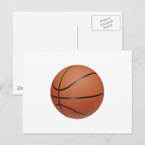 Number 3 Basketball and Player Postcard | Zazzle