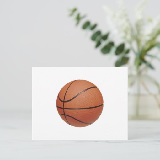 Number 3 Basketball and Player Postcard | Zazzle
