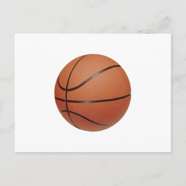 Number 3 Basketball and Player Postcard | Zazzle