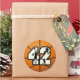 Number 42 Basketball Classic Round Sticker | Zazzle