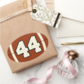 Number 44 Football Sticker | Zazzle