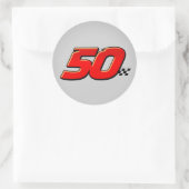 Number 50 - Sticker | Zazzle