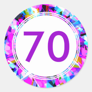 70 Number Stickers | Zazzle