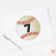 Number 7 Baseball Classic Round Sticker | Zazzle