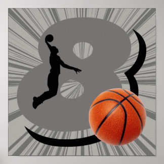 Number Eight Posters | Zazzle