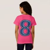 Number 8 T-Shirt | Zazzle