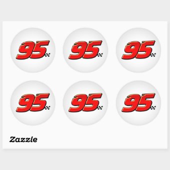 Number 95 - Sticker | Zazzle