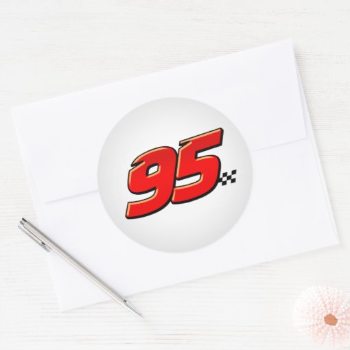 Number 95 - Sticker | Zazzle
