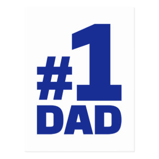 Number 1 Dad Cards | Zazzle