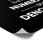 Numerator and Denominator Poster | Zazzle