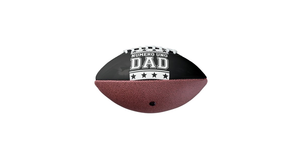 Numero Uno Dad Football | Zazzle