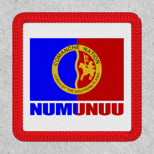 Numunuu (Comanche) Patch | Zazzle