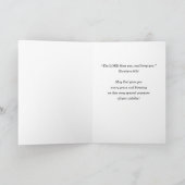 Nun 25th Anniversary of Religious Life with Rosary Card | Zazzle
