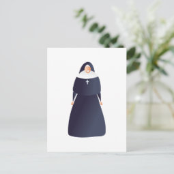Nun Postcard | Zazzle