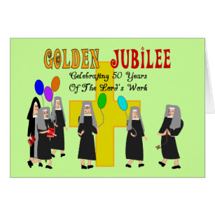 Nuns Jubilee Cards - Greeting & Photo Cards | Zazzle
