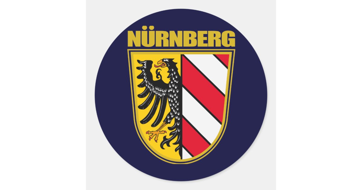 Nurnberg (Nuremberg) Classic Round Sticker | Zazzle