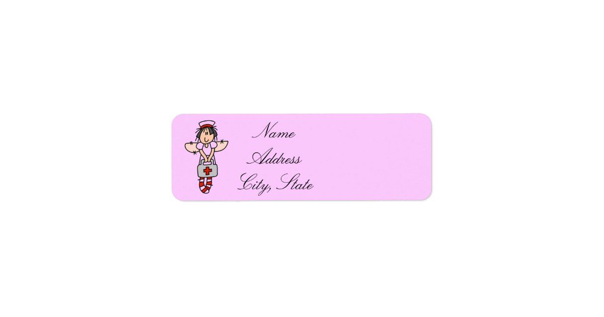 Nurse Address Labels | Zazzle