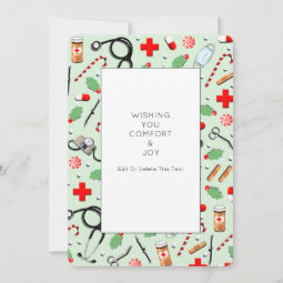 Nurse Appreciation Holiday Cards | Zazzle