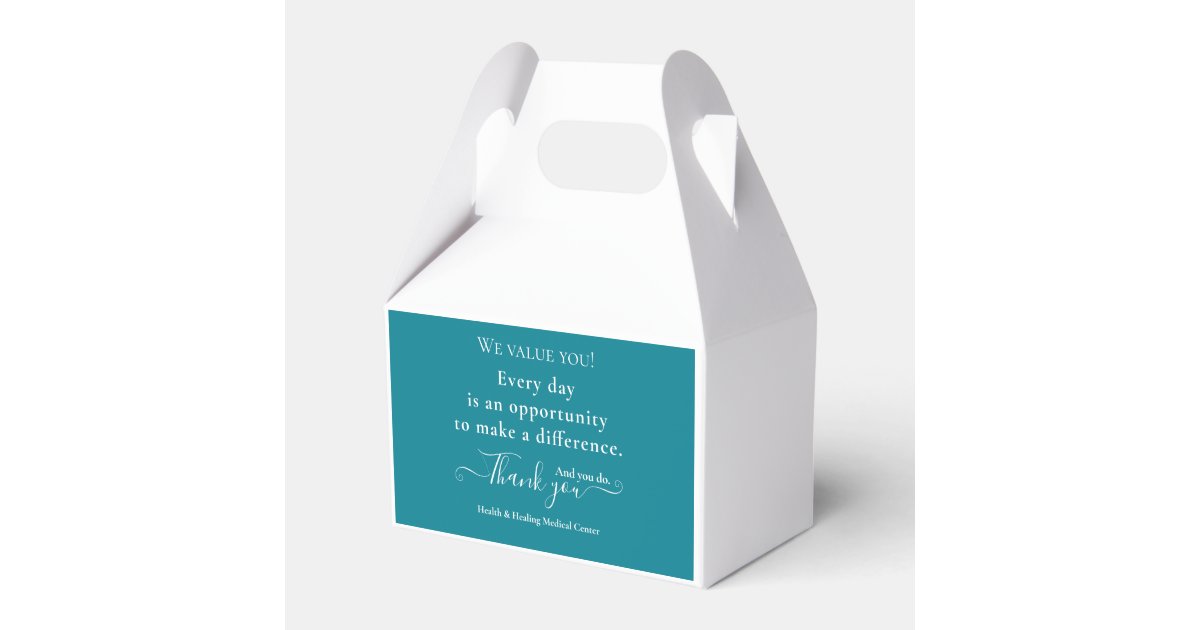 Nurse Appreciation Week Month Bulk Favor Boxes | Zazzle