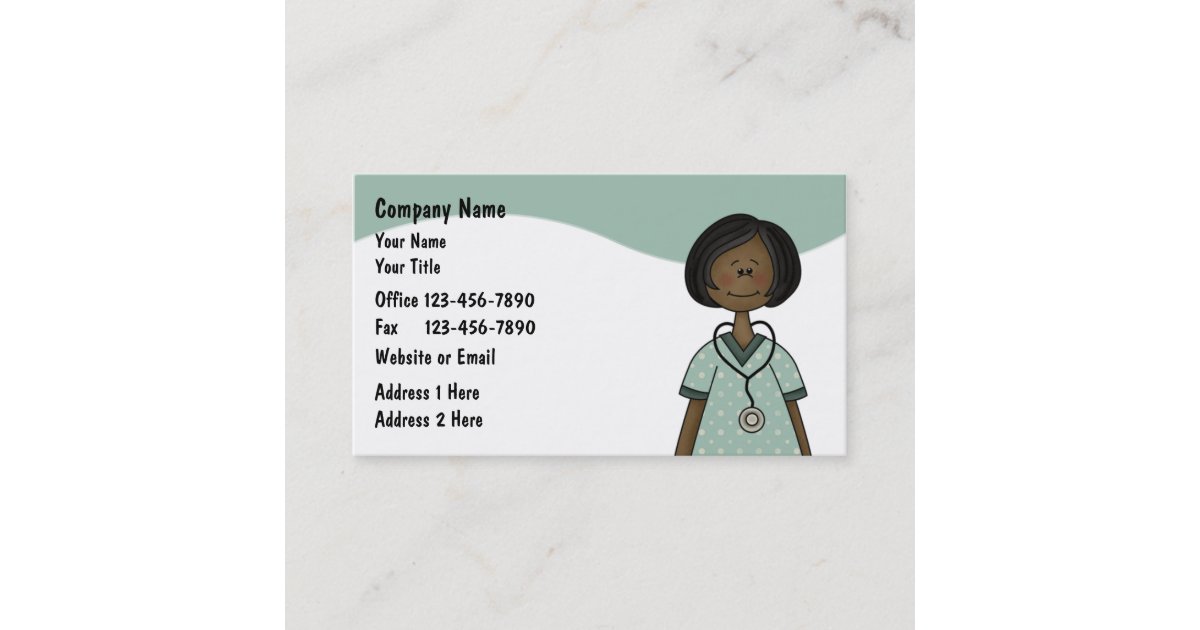 Nurse Business Cards | Zazzle