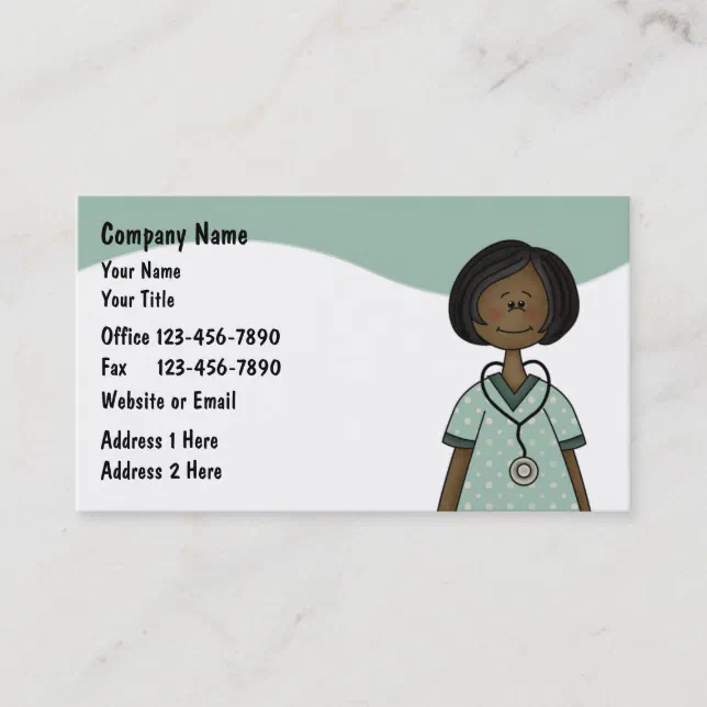 Nurse Business Cards | Zazzle