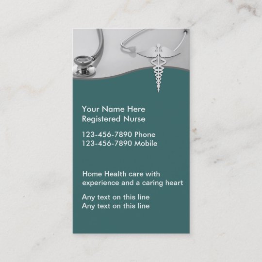 Nurse Business Cards | Zazzle.com