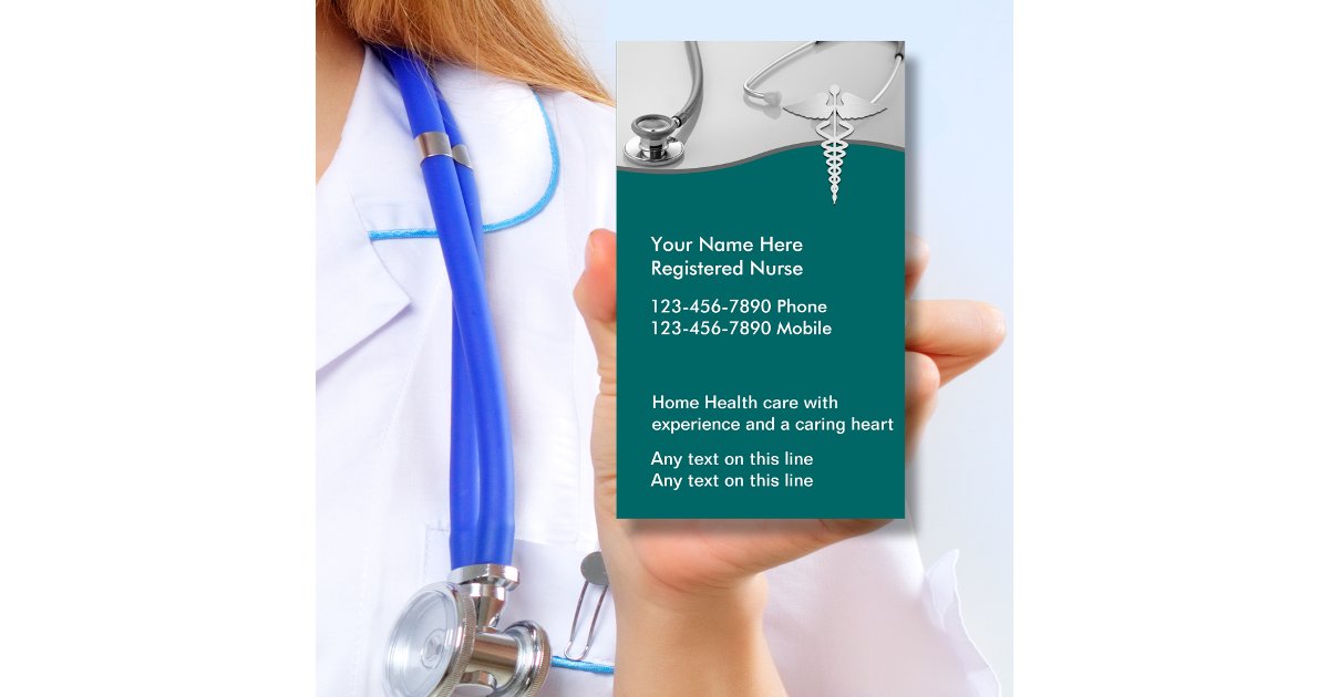 Nurse Business Cards | Zazzle