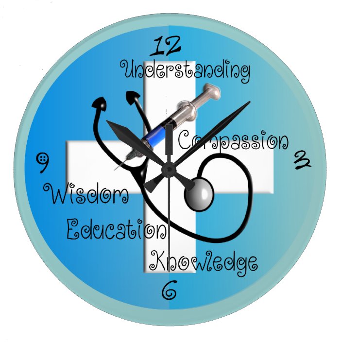 Nurse Clock | Zazzle.com
