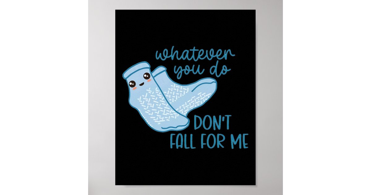 Nurse CNA Fall Risk Healthcare Worker Patient Tran Poster | Zazzle
