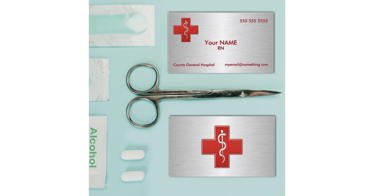 Nurse Deluxe Business Card | Zazzle