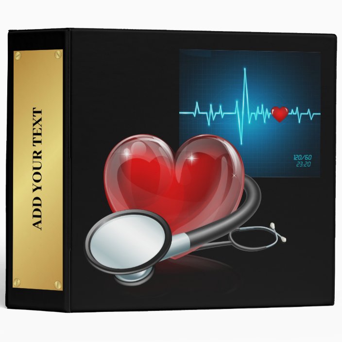 Nurse / Doctor Binder - See Back | Zazzle.com