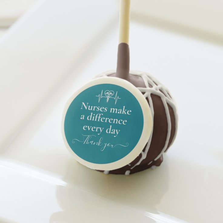 Nurse Food Appreciation Week Month Bulk Cake Pops | Zazzle