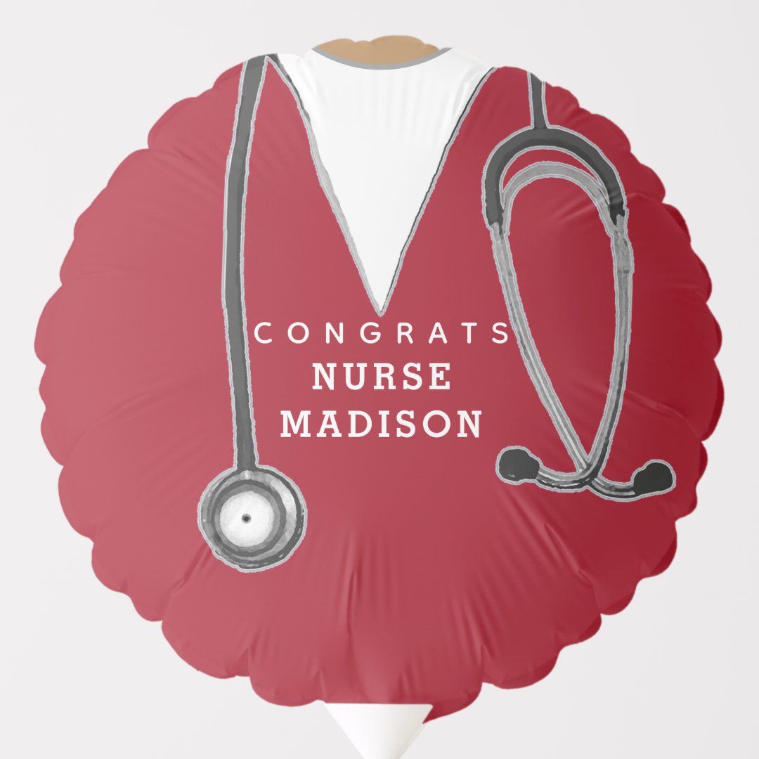 Nurse Graduation Balloon | Zazzle