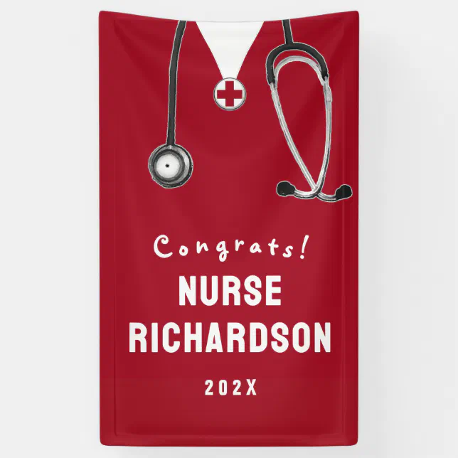 Nurse Graduation Banner | Zazzle