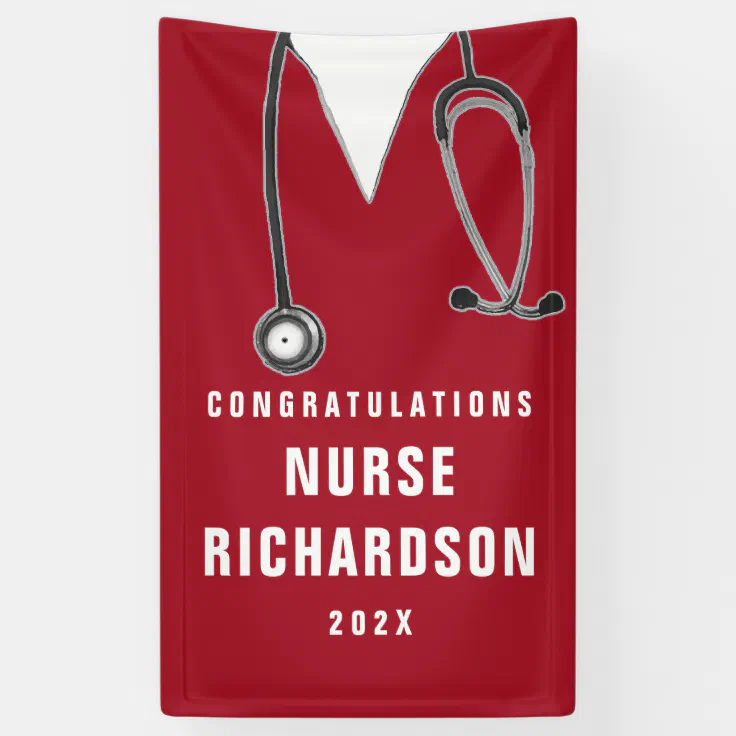 Nurse Graduation Banner | Zazzle
