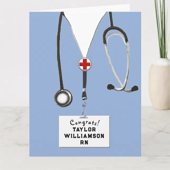 Nurse Graduation Card | Zazzle