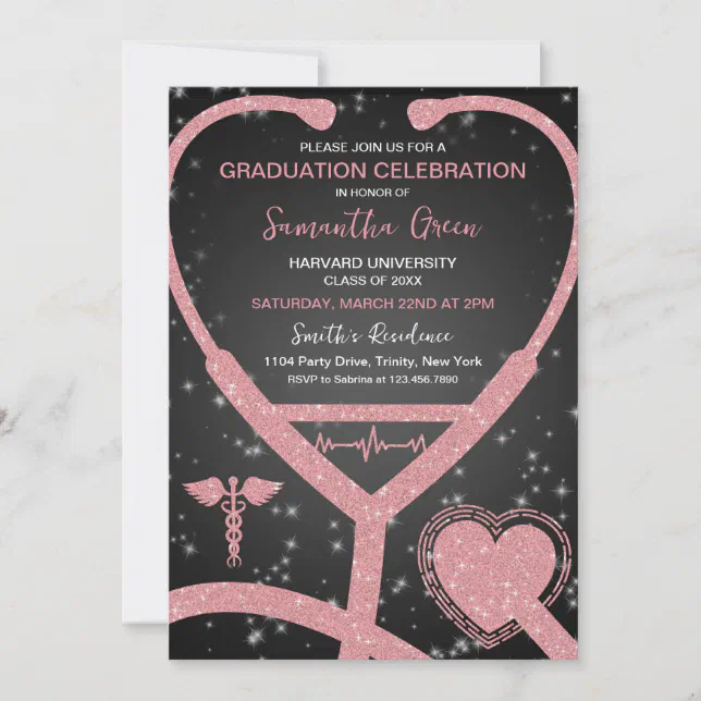 Nurse Graduation Invitation | Zazzle