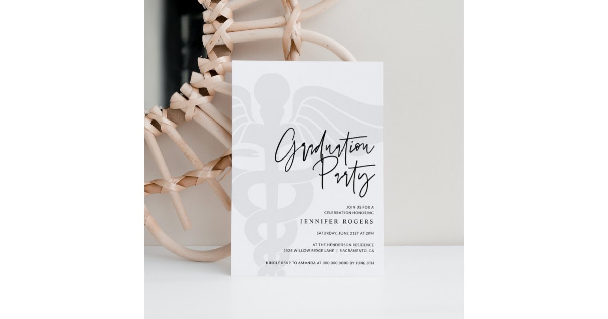 Nurse Graduation Party Invitation | Zazzle
