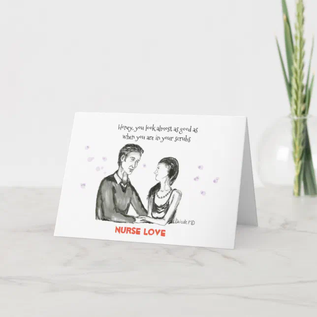 Nurse Love Card | Zazzle