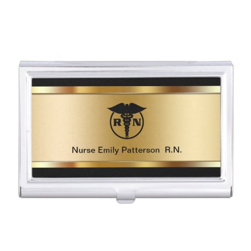 Nurse Medical Business Card Holder | Zazzle