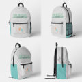 Nurse Neonatal Personalized Medical Name On Printed Backpack | Zazzle