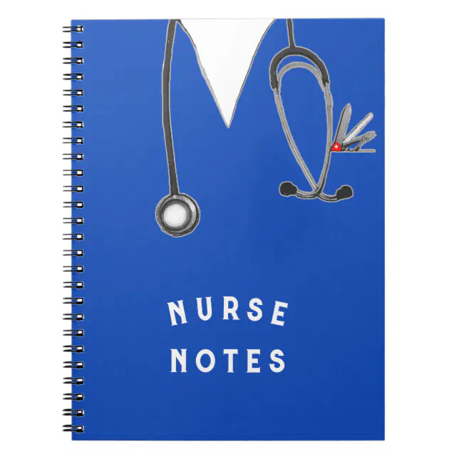 Nurse Novelty Notebook | Zazzle
