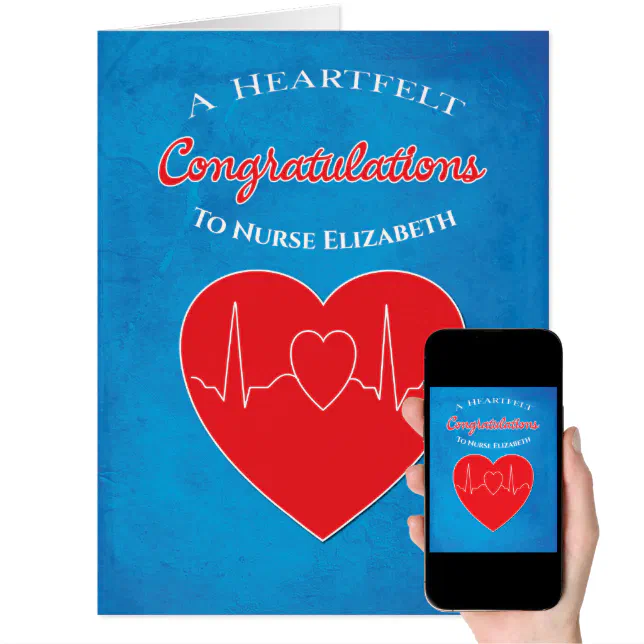 Nurse Nursing School Graduation Congratulations | Zazzle