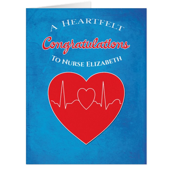 Nurse Nursing School Graduation Congratulations | Zazzle.com