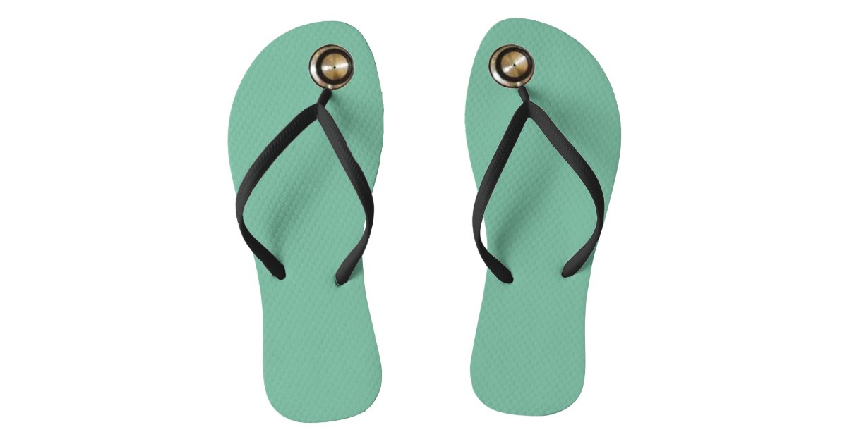 Nurse or Doctor Flip Flops | Zazzle