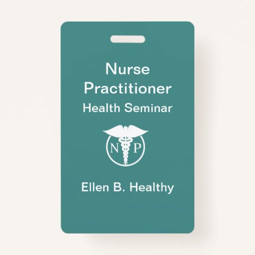 Nurse Practitioner Badges | Zazzle