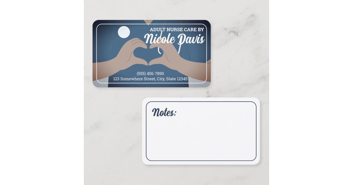 Nurse Practitioner Business Card | Zazzle