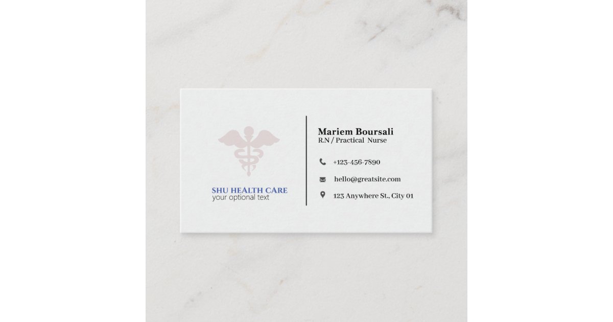 nurse practitioner business cards | Zazzle