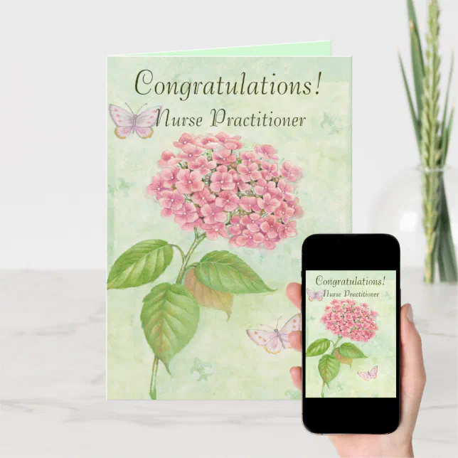 Nurse Practitioner "Congratulations" Card | Zazzle